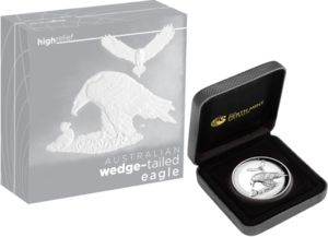 Coin: 8 Dollars (Wedge-Tailed Eagle. High Relief) (Australia(Bullion ...