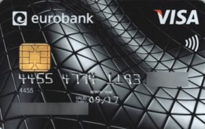 Bank Card: Visa Eurobank (Euro Bank SA, PolandCol:PL-VI-0330