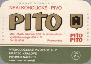 Drink Label: P05-Pito (Pivovar Primátor Náchod, Czech RepublicCol:CZ ...