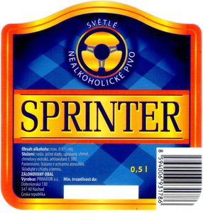 Drink Label: Px16-Sprinter nealko (Pivovar Primátor Náchod, Czech ...
