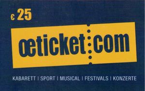Gift Card: Oeticket com. (Oeticket, Austria(Oeticket) Col:AT-Oet-002-01-10