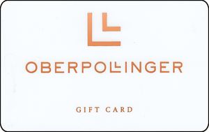 Gift Card: Oberpollinger München - Logo (Karstadt, Germany, Federal ...