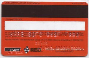 Tarjeta de Banco: ScotiaCard (Scotiabank, MéxicoCol:MX-GM-0084