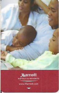 Hotel Card: Marriott Hotels & Resorts (Woman-Man And Children ...