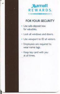 Hotel Card: Elite Member-Marriott Rewards- every step along the way ...