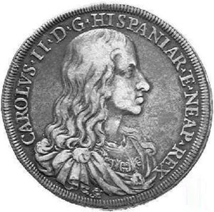 Coin: 1 Ducato (Carlo II of Spain) (Italian States(Naples (1282~1816 ...