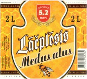Drink Label: LHx15-Lacplesis Medus Alus (Pivovar Nova Paka, Czech ...