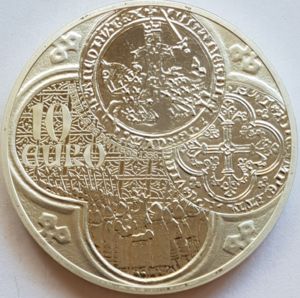 Coin: 10 Euro (Historic Coins: Franc A Cheval) (France(2002~Today - The ...