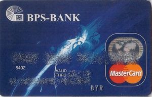 Bank Card: Belpromstroibank (BPS-Bank (Belpromstroibank), BelarusCol:BY ...