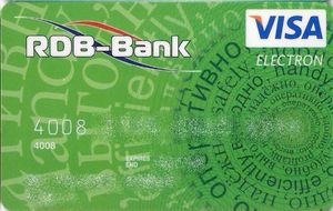 Bank Card: RDB-Bank (RRB-Bank, BelarusCol:BY-VE-0050.01