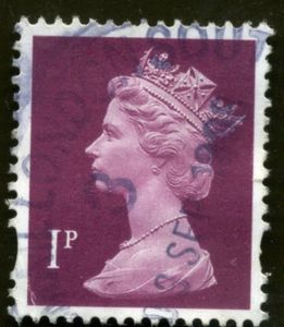 Stamp: Queen Elizabeth II - Decimal Machin (United Kingdom of Great Britain & Northern Ireland ...
