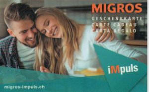 Gift Card: Impuls (Migros, Switzerland(Migros) Col:CH-MIG-0966-000-V8