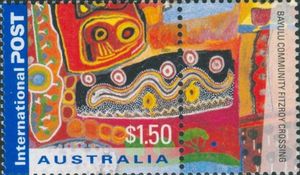 Stamp: Bayulu Banner (Australia(Greeting Stamps - Colour My Day) Mi:AU ...