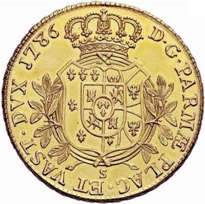 Coin: 6 Doppie (Ferdinando I di Borbone) (Italian States) (Parma (1545 ...