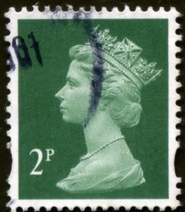 Stamp: Queen Elizabeth II - Decimal Machin (United Kingdom of Great Britain & Northern Ireland ...