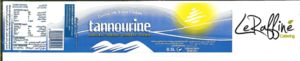 Drink Label: Tannourine - LE RAFFINE (Tannourine, LebanonCol:LB-WATER ...