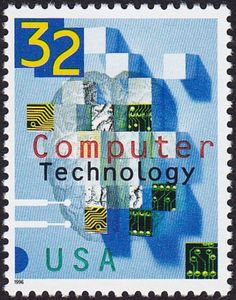 Stamp: Computer Technology (United States of America) Mi:US 2784,Sn:US ...