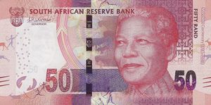 Banknote: 50 Rand (South Africa(2018 "Nelson Mandela Centenary ...