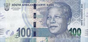 Banknote: 100 Rand (South Africa(2018 "Nelson Mandela Centenary ...