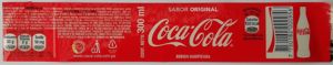 Etiqueta de bebida: Coca-Cola (Coca-Cola Peru, PerúCol:PE-SODA-000008
