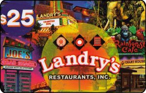 Gift Card: Landry's (Landry's Restaurants Group, United States of ...