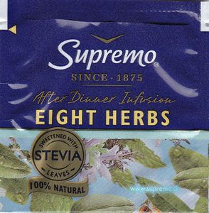 Saquinhos de Chá: Infusión de sobremesa Ocho Hierbas Endulzado con ...