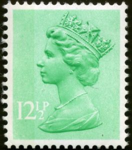 邮票: Queen Elizabeth II - Decimal Machin (英国(Queen Elizabeth II - Decimal Machin - Normal Perfs ...