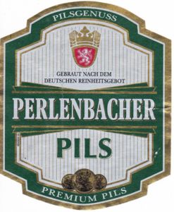Drink Label: Perlenbacher Pils (Frankfurter Brauhaus GmbH, Germany ...