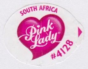 Fruit Sticker: Pink Lady #4128 (South AfricaCol:ZA-FR-00083