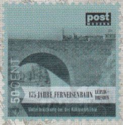 Briefmarke: 175 Jahre Ferneisenbahn (Deutschland (Moderne Privatpost ab ...