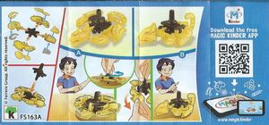 Meal Toy: Puma (Kinder Surprise, Europe) (Kinder - Go move - Whirligig ...