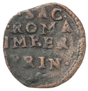 Coin: 1 Quattrino (Giulio Cesare Gonzaga. No date) (Italian States ...