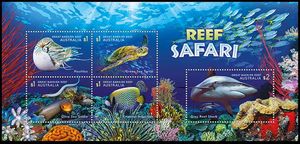 Stamp: Reef Safari (Australia(Stamp Collecting Month: Reef Safari) Mi ...