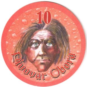 Beer Coaster: Pivovar Obora 10 (Pivovar Obora, Czech RepublicCol:CZ-003820