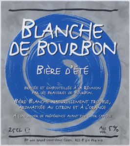 Drink Label: Blanche (Brasseries de Bourbon, ReunionCol:RE-BEER-000065