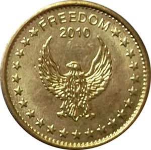 Token: Freedom 2010 / No Cash Value (United Kingdom of Great Britain ...