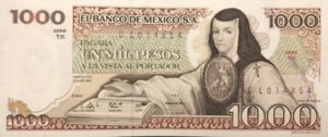 Banknote: 1,000 Pesos (Mexico(1981-1982 Issue) Wor:P-76d.10
