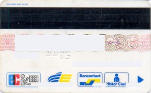 Bank Card: BACOB Bank - ec 96 (BACOB Bank, BelgiumCol:BE-GM-0017