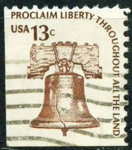 Stamp: Liberty Bell (United States of America(Americana Issue) Mi:US ...