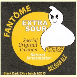 Drink Label: Fantôme Extra Sour (Brasserie FantÔme, BelgiumCol:BE-BEER ...