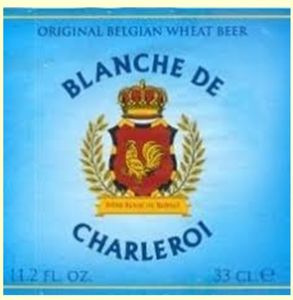 Drink Label: Blanche de Charleroi (Brasserie Val De Sambre, BelgiumCol ...