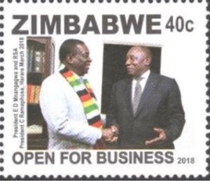 Stamp: Zimbabwe : Open For Business (ZimbabweMi:ZW 1083,Yt:ZW 814,Sg:ZW ...