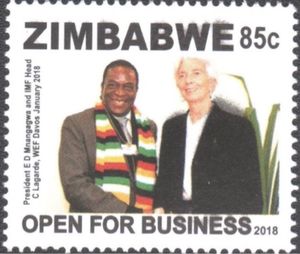 Stamp: Zimbabwe : Open For Business (Zimbabwe) Mi:ZW 1085,Yt:ZW 816