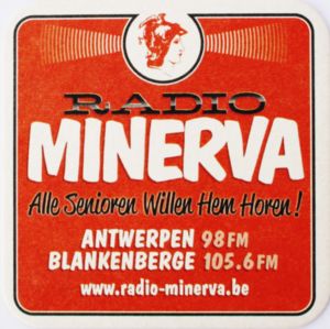 Bierviltjes: Radio Minerva (Radio Minerva, BelgiëCol:BE-008962