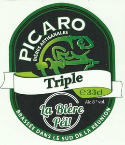 Drink Label: Picaro Triple (Brasserie Picaro, ReunionCol:RE-BEER-000094