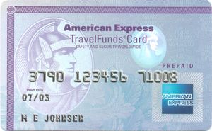 Bank Card: American Express - TravelFunds Card (American Express ...