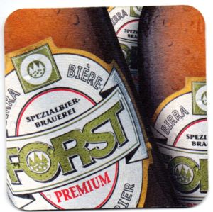 Sottobicchiere di Birra: Forst Premium (Forst, ItaliaCol:IT-000308