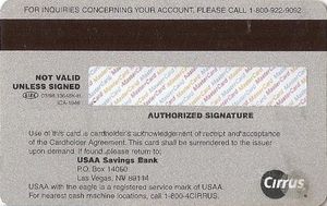 Bank Card: Usaa (USAA, United States of America) Col:US-MC-0304