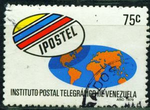 Stamp: 1st Anniversary of the postal company IPOSTEL (VenezuelaMi:VE ...