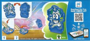 Meal Toy: Blue (Kinder Surprise, Europe) (Kinder - Go Move - Critters ...